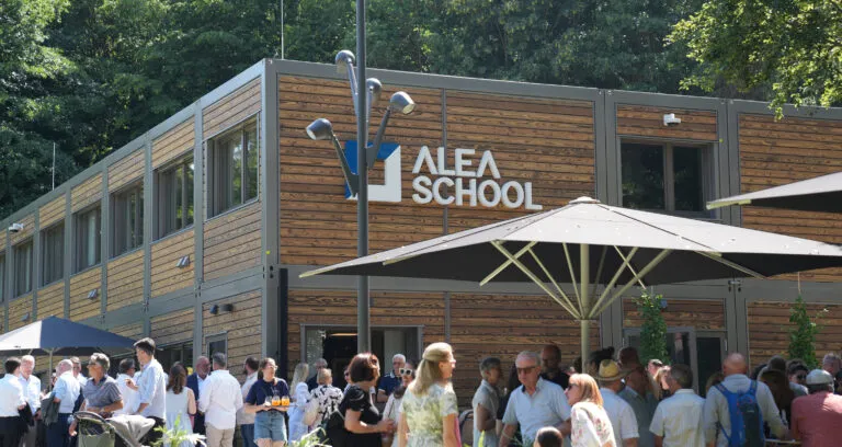 ALEA SCHOOL: Feierliche Eröffnung des Campus Lindenallee - ALEA PARK